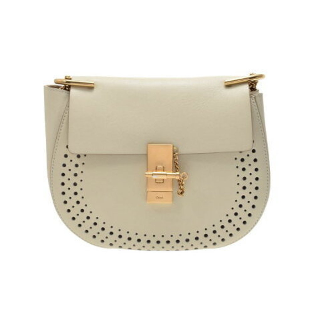 Chloe Drew Calf White - Gem